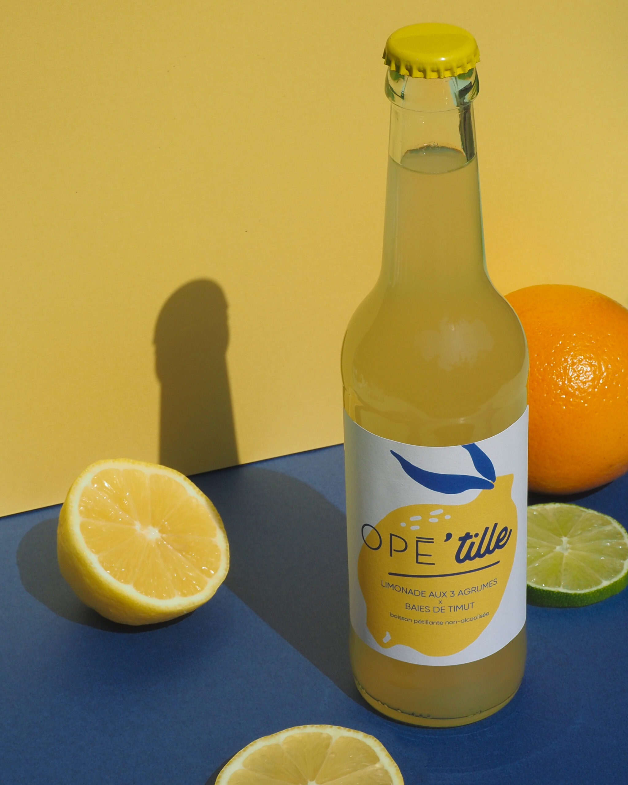 OPÉ'tille Limonade aux 3 agrumes x Baies de Timut - Brasserie OPÉ